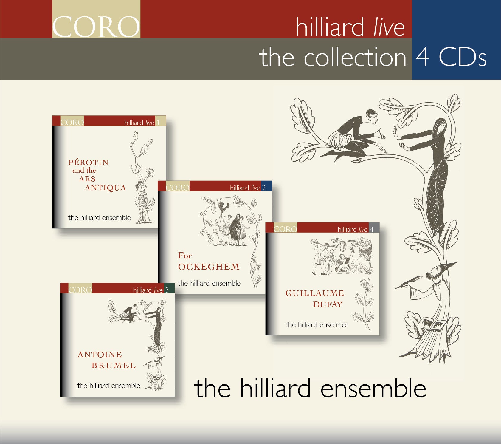 Hilliard Live: The Collection | The Hilliard Ensemble – CORO Records